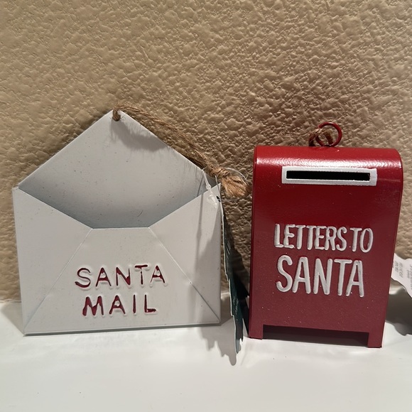 Target | Holiday | Target 6 Ornaments Rustic Farmhouse Ski Lift Mailbox ...